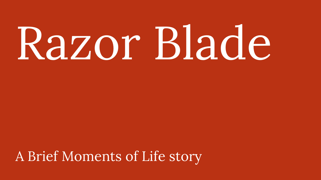 Razor Blade | Brett Chalupa
